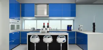 Modré kuchyně na míru | Kuchyně Gorenje