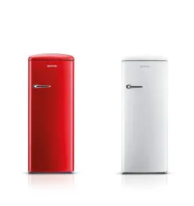 Elegantní retro lednice s mrazákem I Kuchyně Gorenje